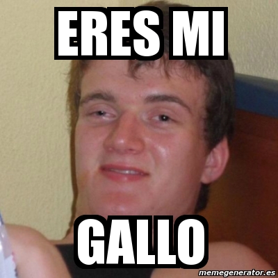 Meme Stoner Stanley - ERES MI GALLO - 2236608