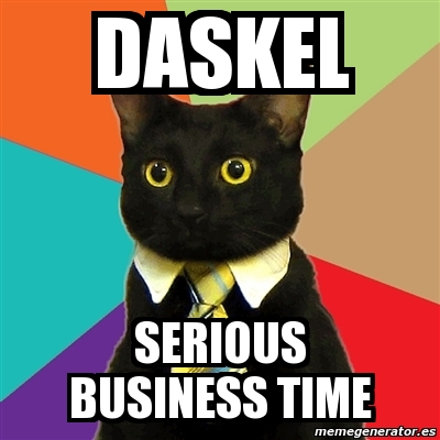Meme Business Cat - Daskel serious business time - 2032893