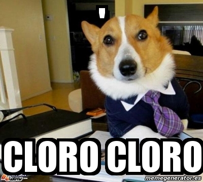Meme Personalizado - ' cloro cloro - 2300105