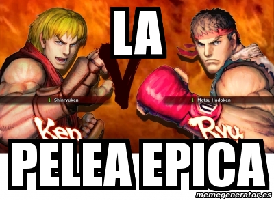 Meme Personalizado - la pelea epica - 2337399
