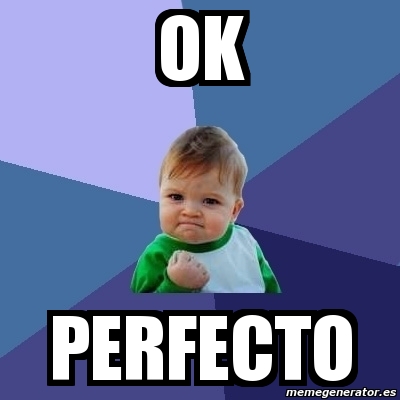 Meme Bebe Exitoso - Ok Perfecto - 2341170