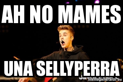 Meme Personalizado - Ah no mames una sellyperra - 2041398