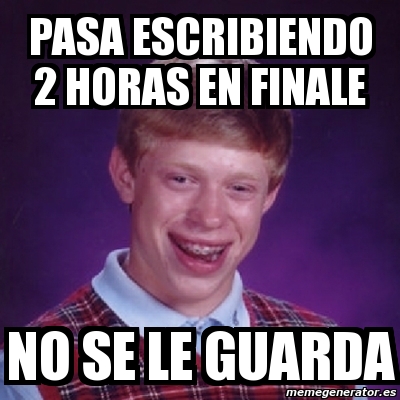 Memes Escribiendo Rapido