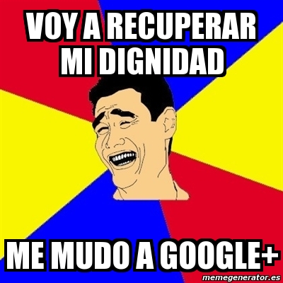 Meme Yao Ming - Voy a recuperar mi dignidad Me mudo a Google+ - 2051861