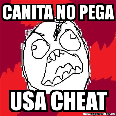 Meme Rage FU - Canita no pega usa cheat - 2557856
