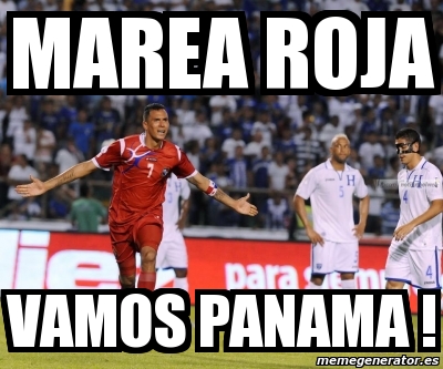 Meme Personalizado - marea roja vamos panama ! - 2599710