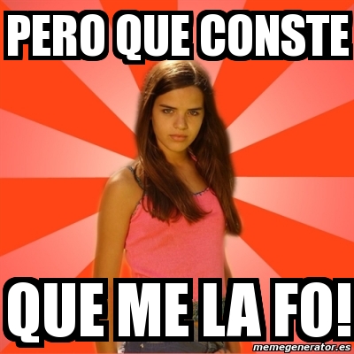 Meme Jealous Girl - pero que conste que me la fo! - 2612578