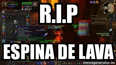 Meme Personalizado - r.i.p eSPINA DE LAVA - 2722350