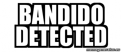 Meme Personalizado - Bandido detected - 2733478