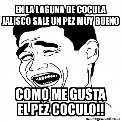 Meme Yao Ming 2 - en la laguna de cocula jalisco sale un pez muy bueno ...