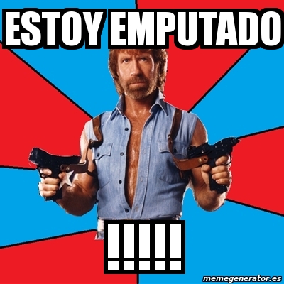 Meme Chuck Norris - Estoy empUtado !!!!! - 2756770