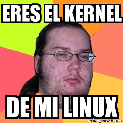 Meme Friki - Eres el kernel DE MI LINUX - 2769340