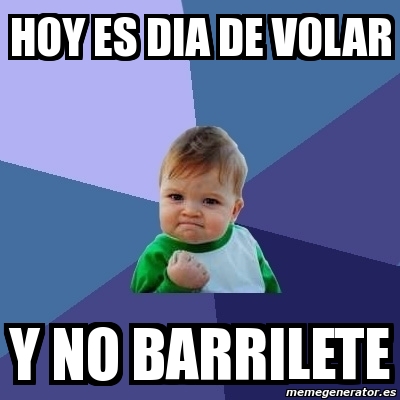 Meme Bebe Exitoso - Hoy es dia de volar y no barrilete - 2799710