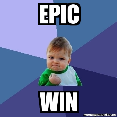 Meme Bebe Exitoso - Epic win - 2080345
