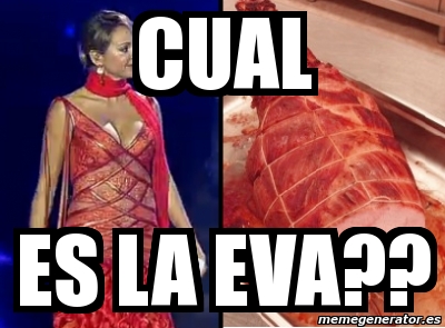 Meme Personalizado - cual es la eva?? - 2802000