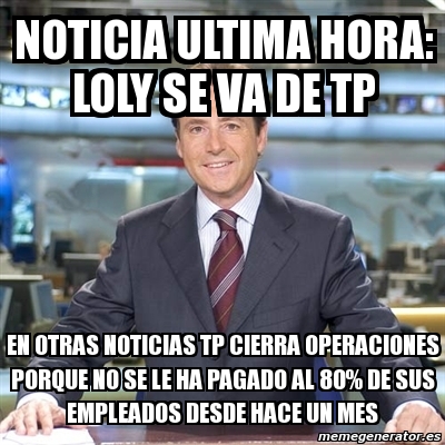 Meme Matias Prats - noticia ultima hora: loly se va de tp en otras ...