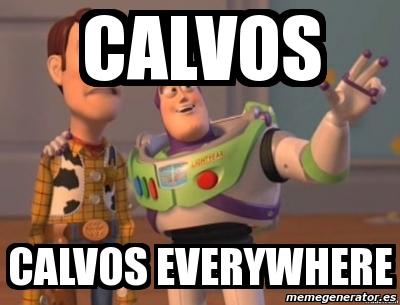 Meme Personalizado - calvos calvos everywhere - 2856096