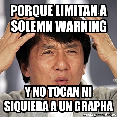 Meme Jackie Chan - porque limitan a solemn warning y no tocan ni ...