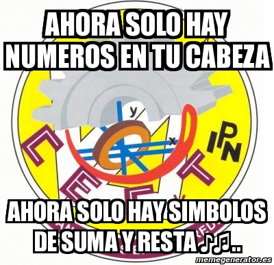 Meme Personalizado - ahora solo hay numeros en tu cabeza ahora solo hay ...