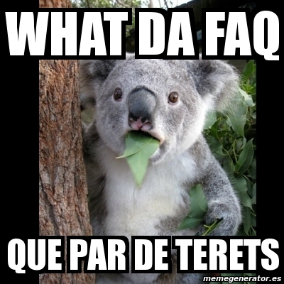 Meme Koala - what da faq que par de terets - 2907891