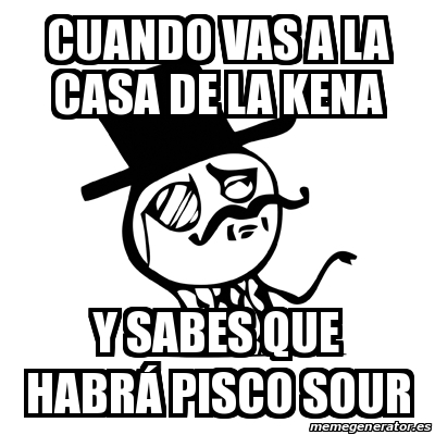 Pisco Sour Memes