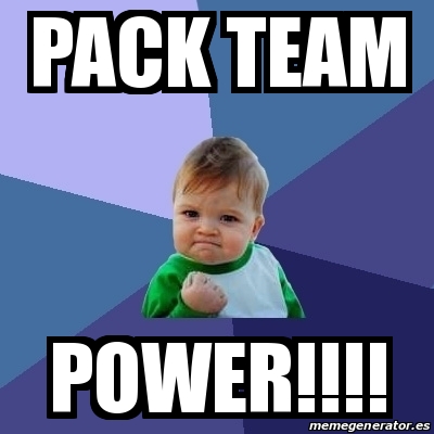 Meme Bebe Exitoso - PACK TEAM POWER!!!! - 20015026