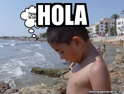 Meme Personalizado - HOLA - 20143536