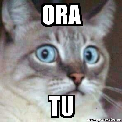 Meme Personalizado - Ora Tu - 20151862