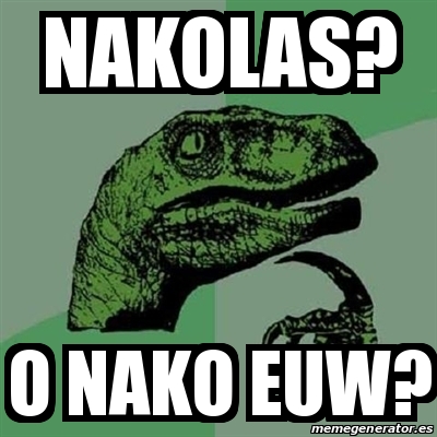 Meme Filosoraptor - nakolas? o nako euw? - 20175046