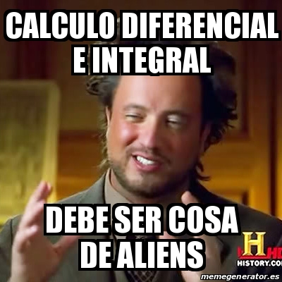 Calculo Integral Memes