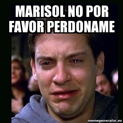 Meme crying peter parker - Marisol no por favor perdoname - 20220334