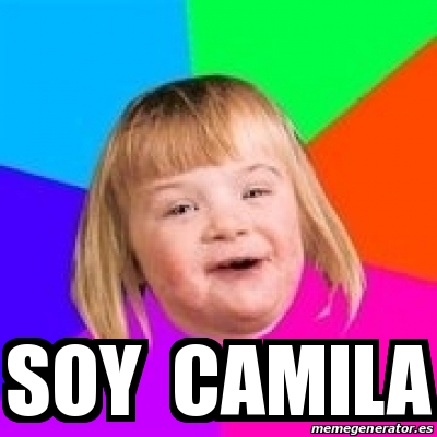 Meme Retard Girl - soy camila - 20272226