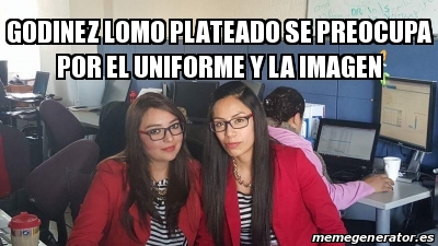Meme Personalizado - GODINEZ lomo plateado se preocupa por el uniforme ...