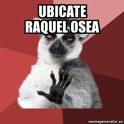 Meme Chill Out Lemur - Ubicate Raquel osea - 20333447