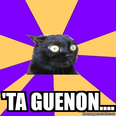Meme Anxiety Cat - 'ta guenon.... - 20336399