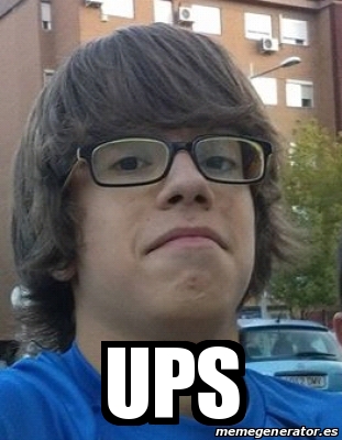 Meme Personalizado - Ups - 20374781