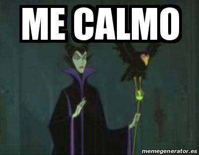 Meme Personalizado - Me calmo - 20385390