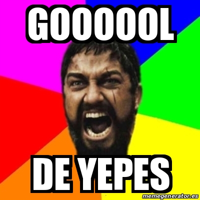 Meme Sparta - goooool de yepes - 20042020