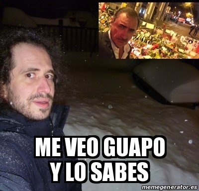 Meme Personalizado - ME VEO GUAPO Y LO SABES - 20443961