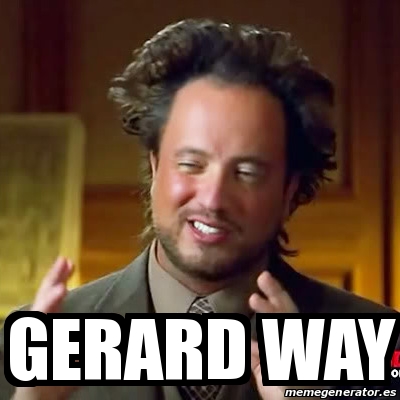 Meme Ancient Aliens - Gerard way - 20445003