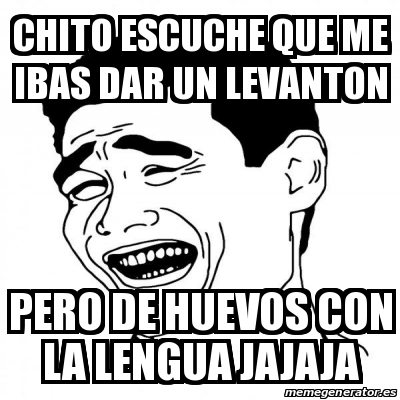 Meme Yao Ming 2 - Chito escuche que me ibas dar un levanton pero de ...