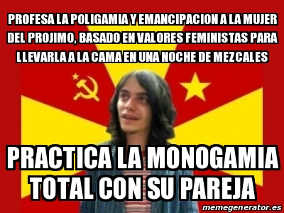 Meme Personalizado - profesa la poligamia y emancipacion a la mujer del ...