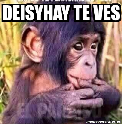 Meme Personalizado - Deisyhay te ves - 20464896