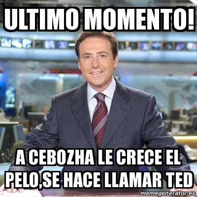 Meme Matias Prats - ULTIMO MOMENTO! A CEBOZHA LE CRECE EL PELO,SE HACE ...