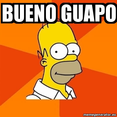 Meme Homer - Bueno Guapo - 20066294