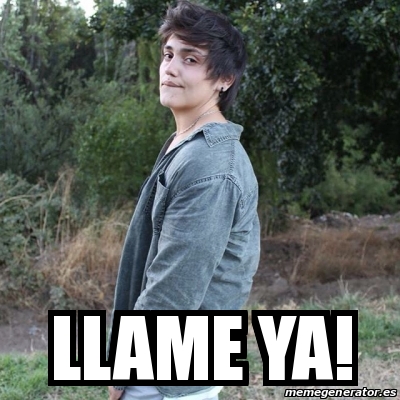 Meme Personalizado Llame Ya 20613955 Meme Personalizado Llame Ya 20613955