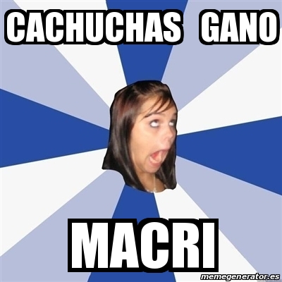 Meme Annoying Facebook Girl - cachuchas gANO MACRI - 20621560