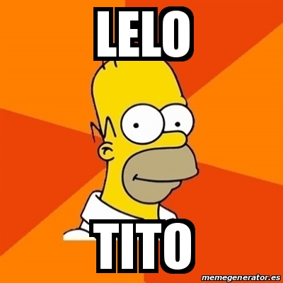 Meme Homer - Lelo Tito - 20722503