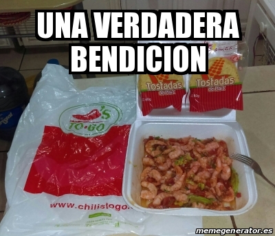 Meme Personalizado - Una verdadera bendicion - 20733888