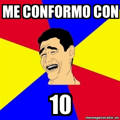 Meme Yao Ming - me conformo con 10 - 20766404